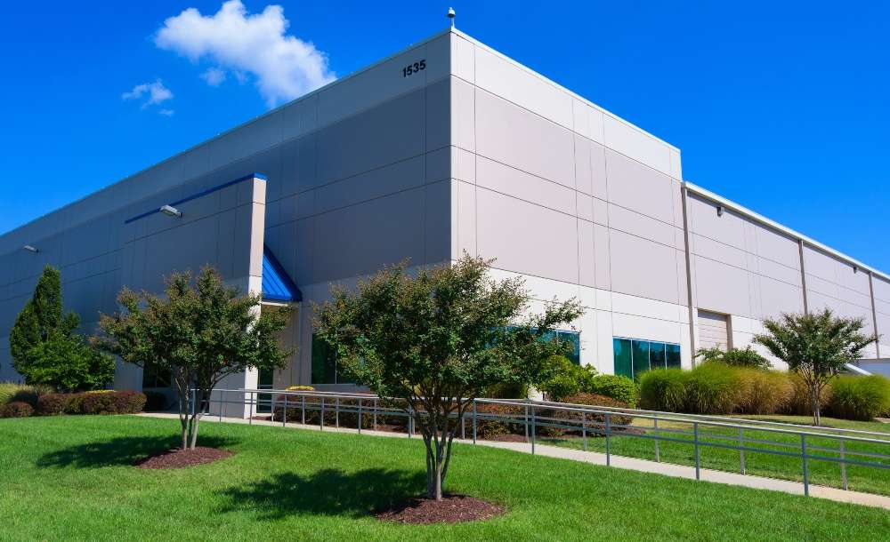 Landscaping for Industrial Buildings and Warehouses